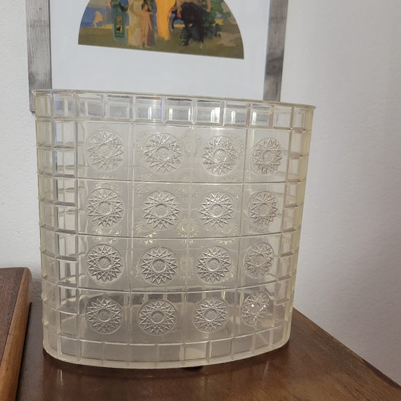 Vintage | Bath | Vintage Mcm Clear Lucite Trash Bin | Poshmark